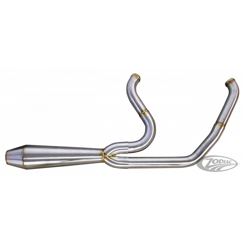 Pot d’échappement Two Brothers Racing 2 en 1 Finition brute Pour 20...