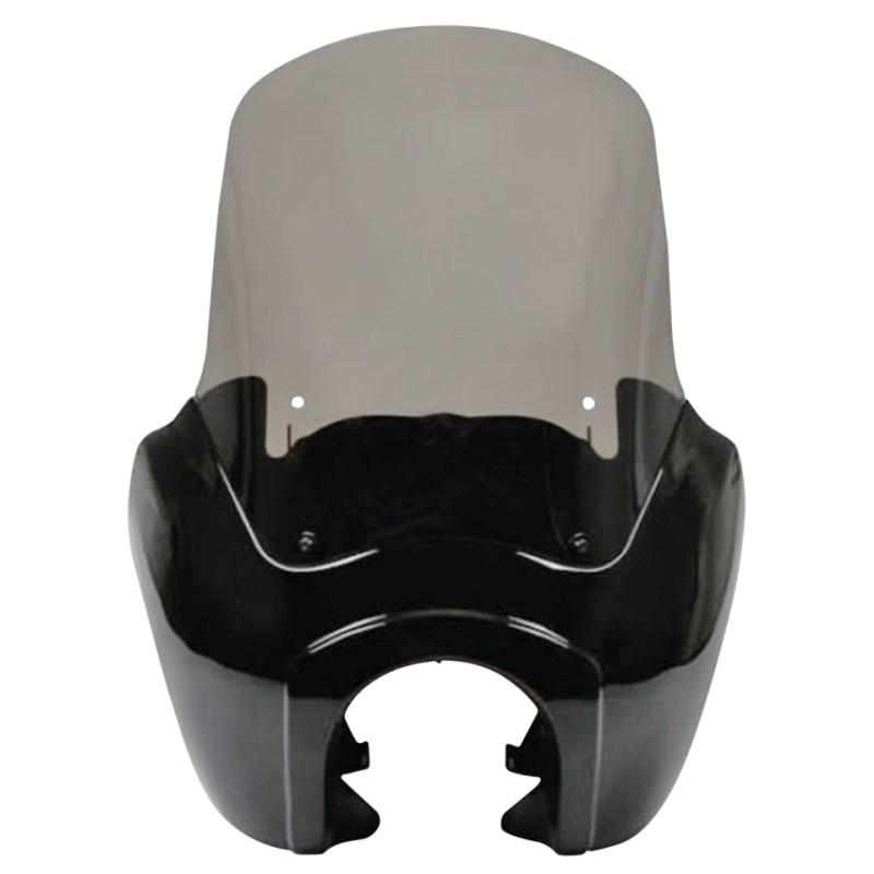 Carénage Super Glide style T Sport noir avec pare-brise fumé Caréna...