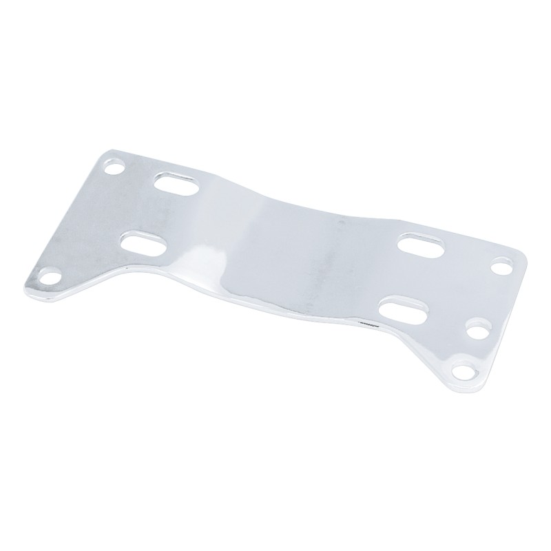Plaque de support de boite pour Softail 1340 chromée brut OEM 47698...